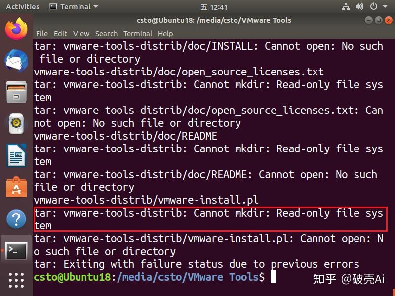 Ubuntu Linux安装VMware Tools详细排错纠察教程 - 知乎