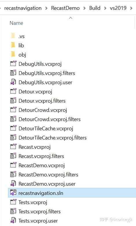 配置Recast & Detour - 知乎