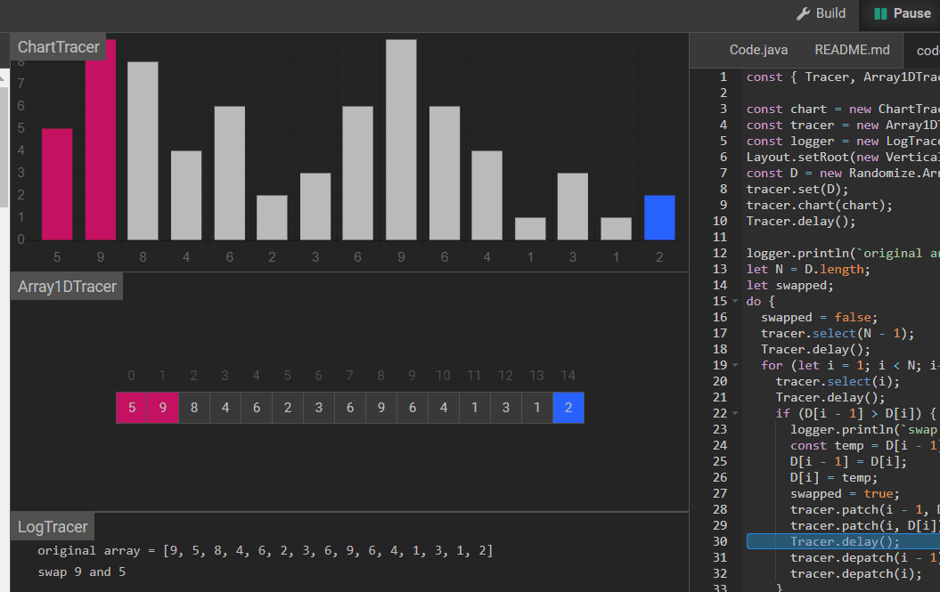 简洁易用的可视化算法学习工具——Algorithm Visualizer - 知乎