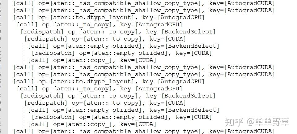 pytorch：dump出每层layer的数据及每个op的耗时及后端c++算子 - 知乎