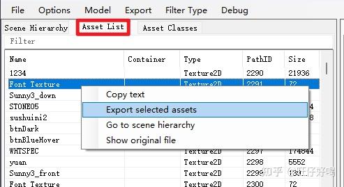 【U3D】AssetStudio提取.unity3D后缀名资源 - 知乎