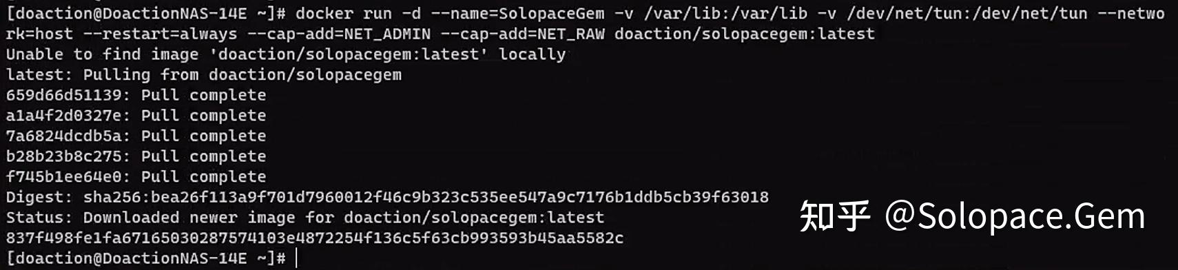 铁威马NAS使用docker方式运行Solopace.Gem客户端 - 知乎