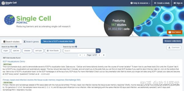 如何用单细胞发一区文章？这些宝藏单细胞数据库可以帮到你！ - 知乎