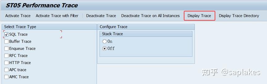 对SAP的事务码、程序逻辑不大理解？可借助ST05帮你来理清思路。如何使用ST05进行数据和逻辑跟踪？ - 知乎