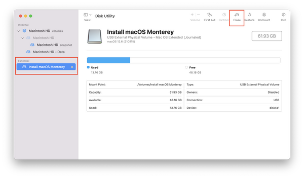 macOS降级，从 Ventura 13.0至Monterey 12.6.1（with Apple silicon M1 ） - 知乎