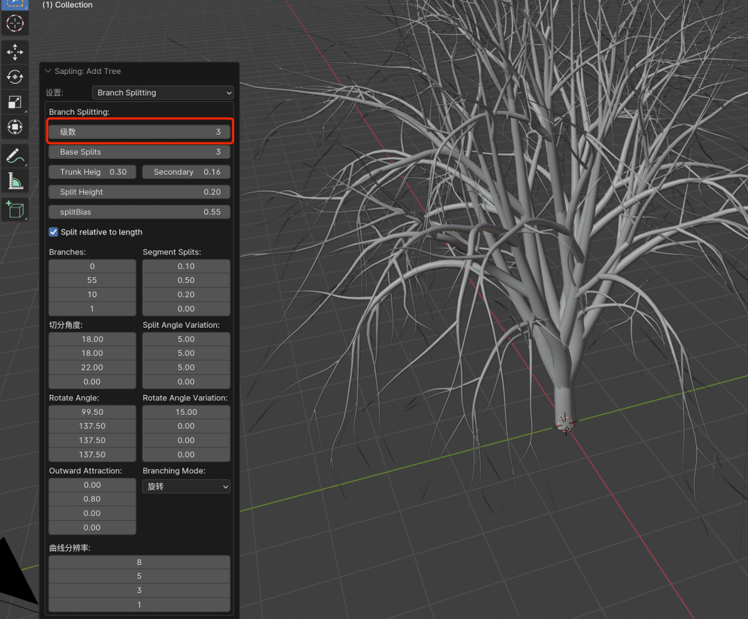 惊呆！原来Blender做树这么简单...内置插件Sapling Tree Gen从模型到材质到动画全流程解决 - 知乎