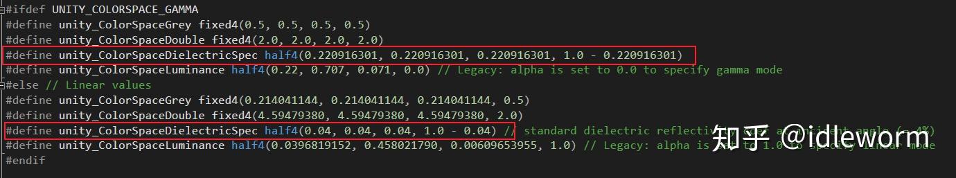 Unity Gamma空间还原Linear空间效果 - 知乎