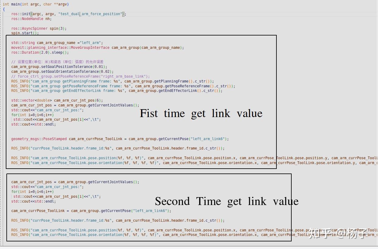 moveit使用技巧之move_group.getCurrentPose获取数据错误的解决方案 - 知乎