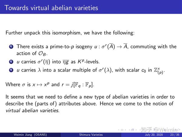 Shimura Varieties and Langlands-Kottwitz method - 知乎