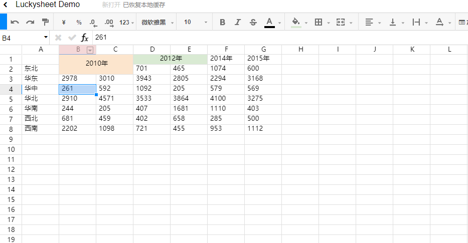 又发现一款纯js开源电子表格Luckysheet - 知乎