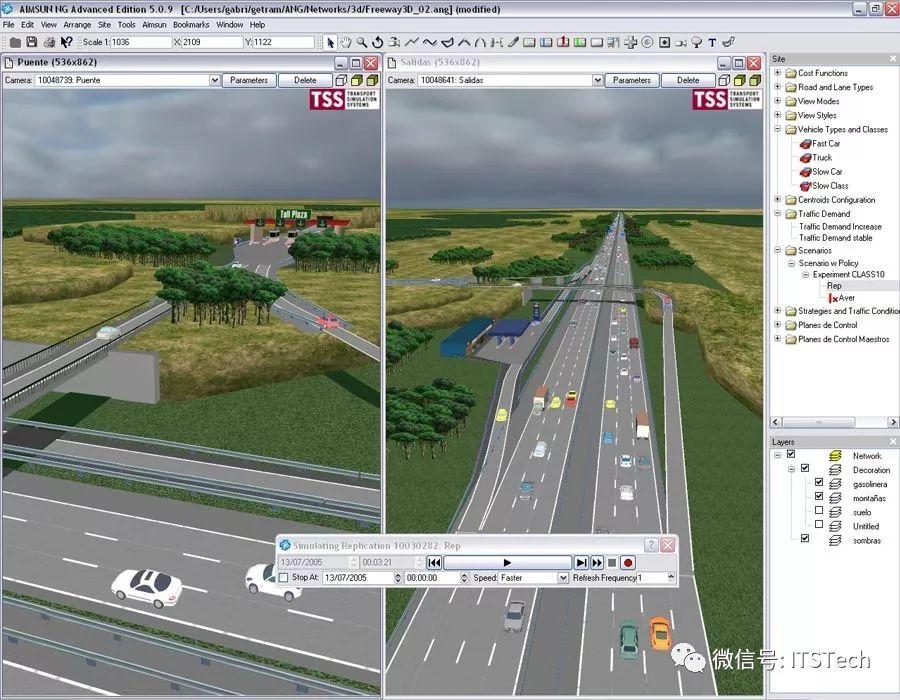 几款常用微观交通仿真软件介绍 - 知乎