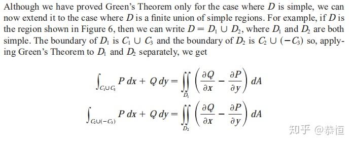 格林定理(Green's theorem) - 知乎