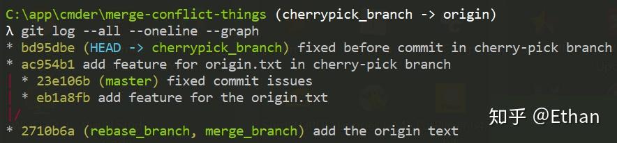 Merge，Rebase，Cherry-Pick 了解一下 - 知乎