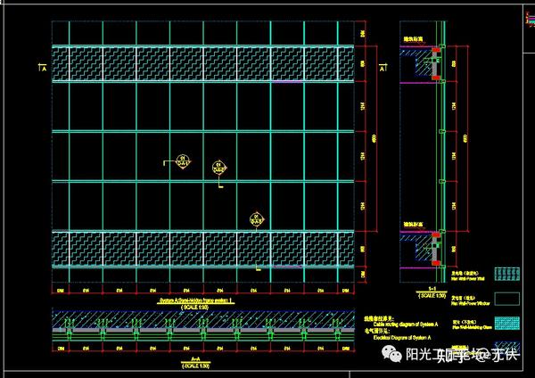 干货丨BIPV幕墙光伏发电系统cad设计 - 知乎