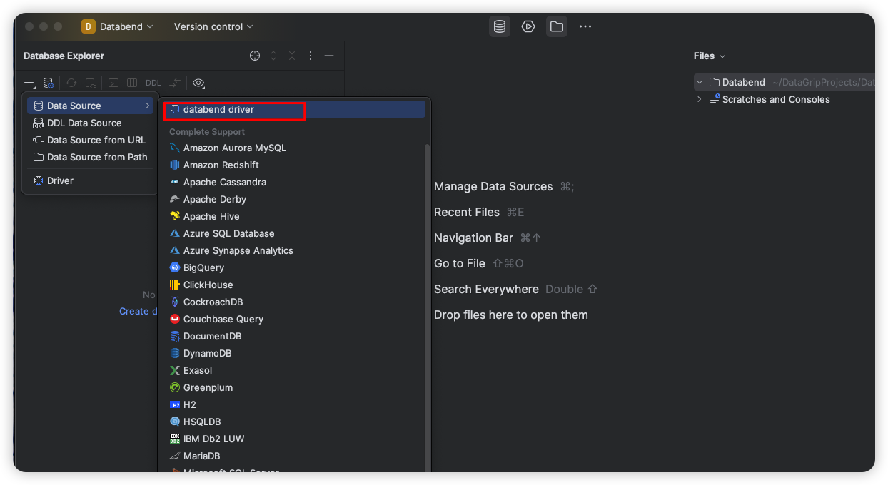 如何在 DataGrip 中 连接 Databend - 知乎