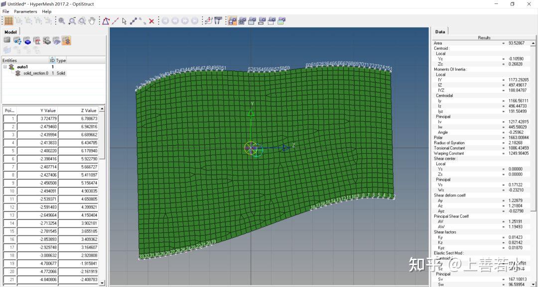 【HyperMesh宝典】之梁截面 - 知乎