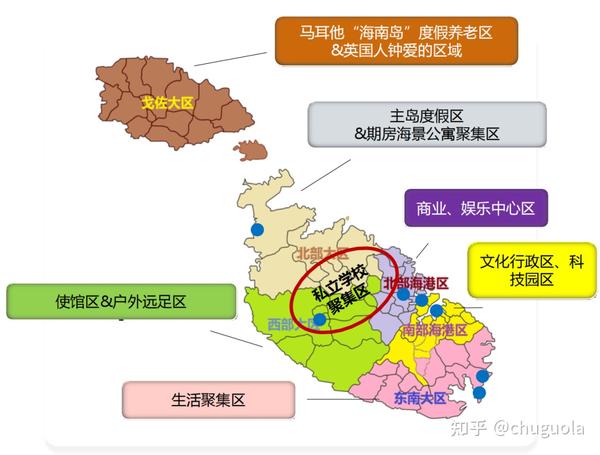 马耳他的主要城市和区域划分 - 知乎