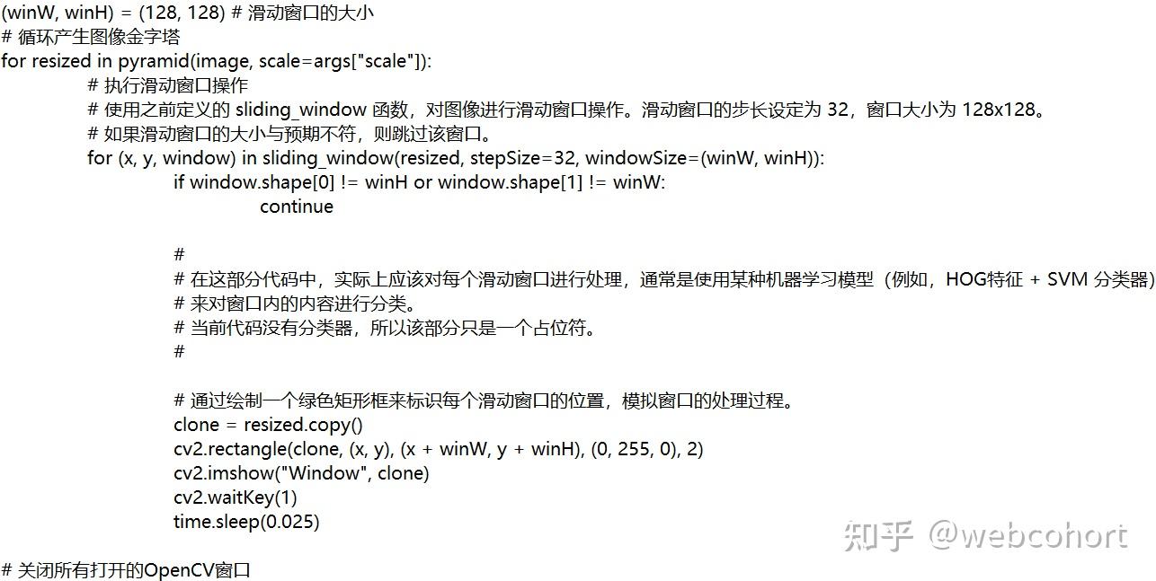 OpenCV实现 滑动窗口技术（Sliding Window） - 知乎