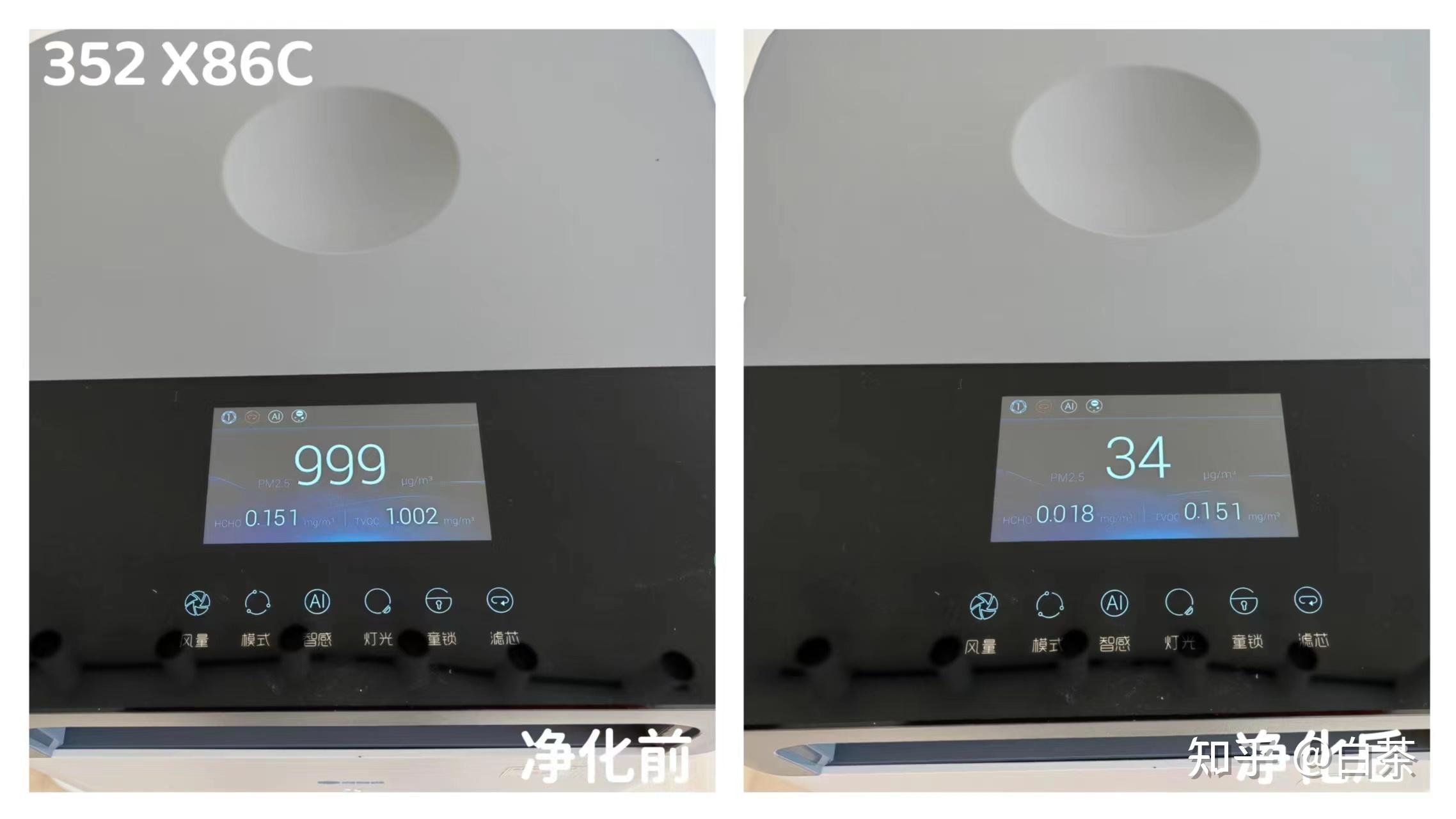 实测！！352空气净化器X86C除甲醛真的好用吗？352 X86C空气净化器专业吗？硬核测试告诉你 - 知乎