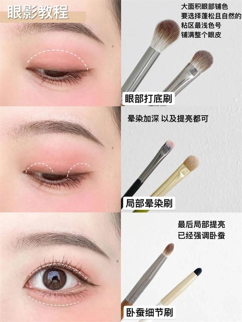 保姆级实用化妆刷测评分析,附带眼影教程! 知乎
