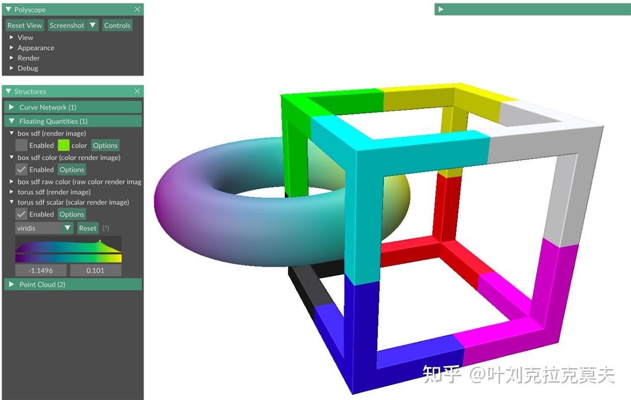 科学可视化软件介绍20 – Polyscope - 知乎