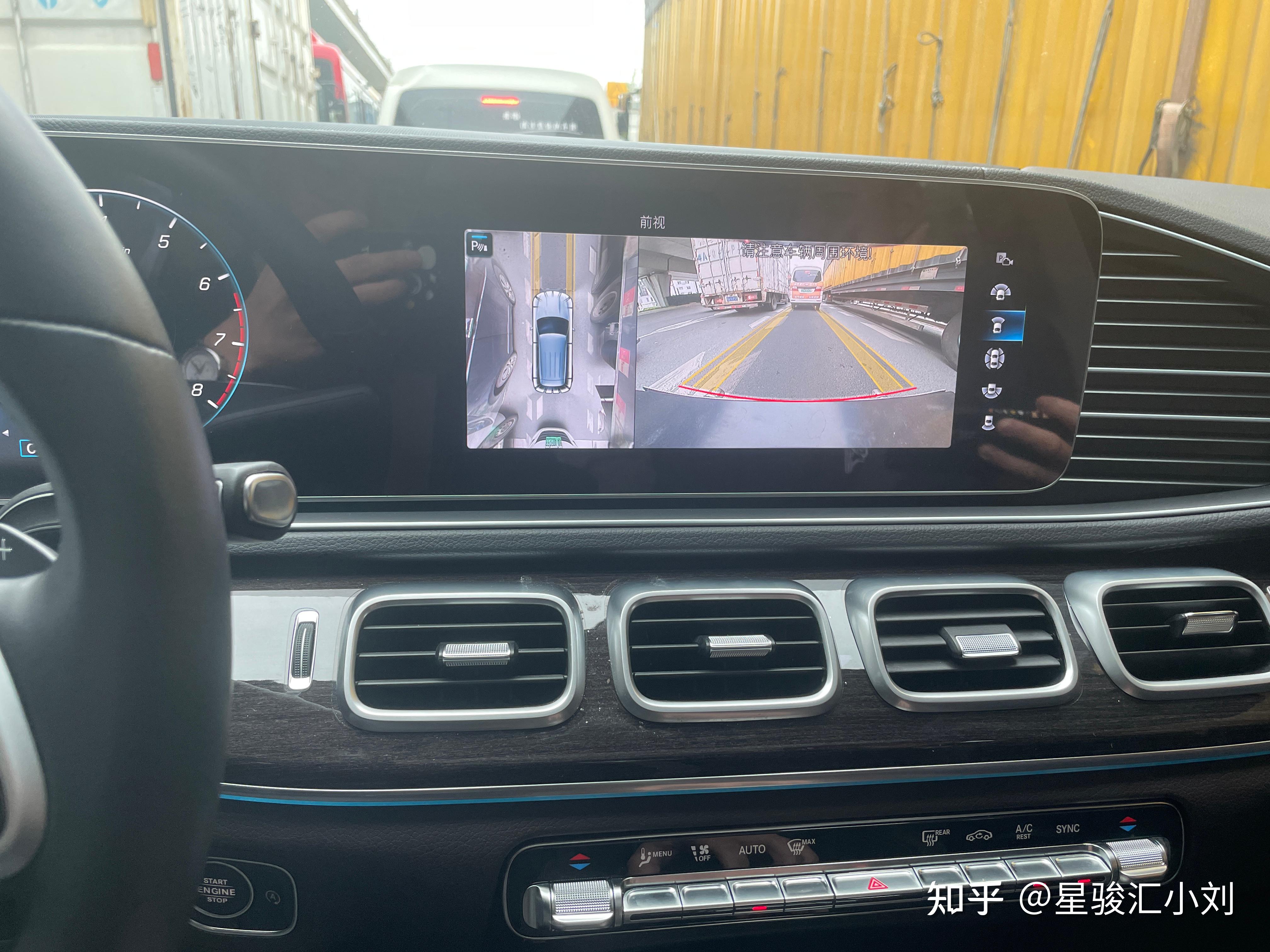 梅赛德斯-奔驰GLE加装360全景影像施工完成测试 - 知乎