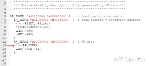 单片机MCU如何实现让部分代码运行在RAM中 - 知乎
