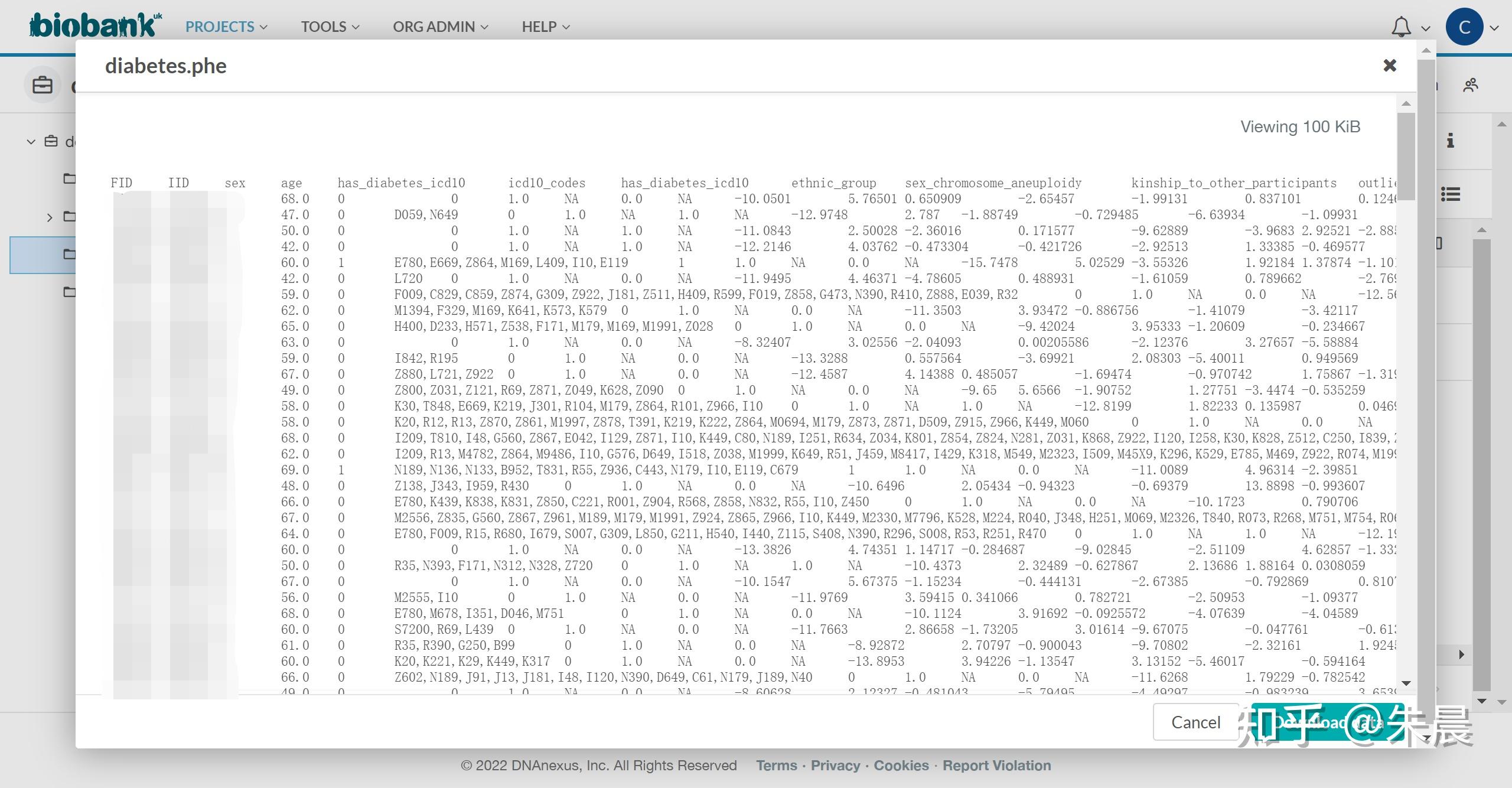 【UK Biobank干货】教你如何在RAP云计算平台创建表型数据和Pre-GWAS质量控制 - 知乎