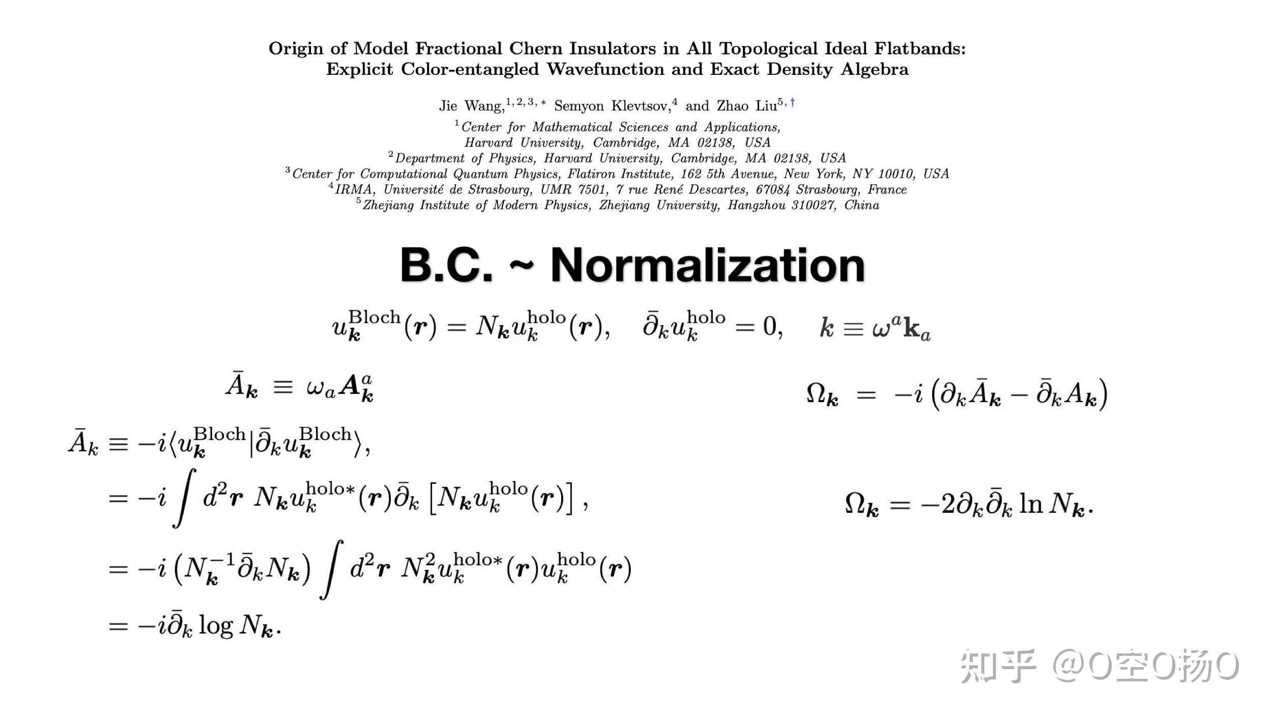 分数陈绝缘体(Fractional Chern Insulator) - 知乎