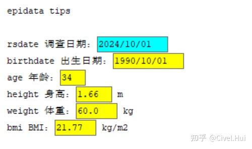 关于epidata的使用技巧 - 知乎