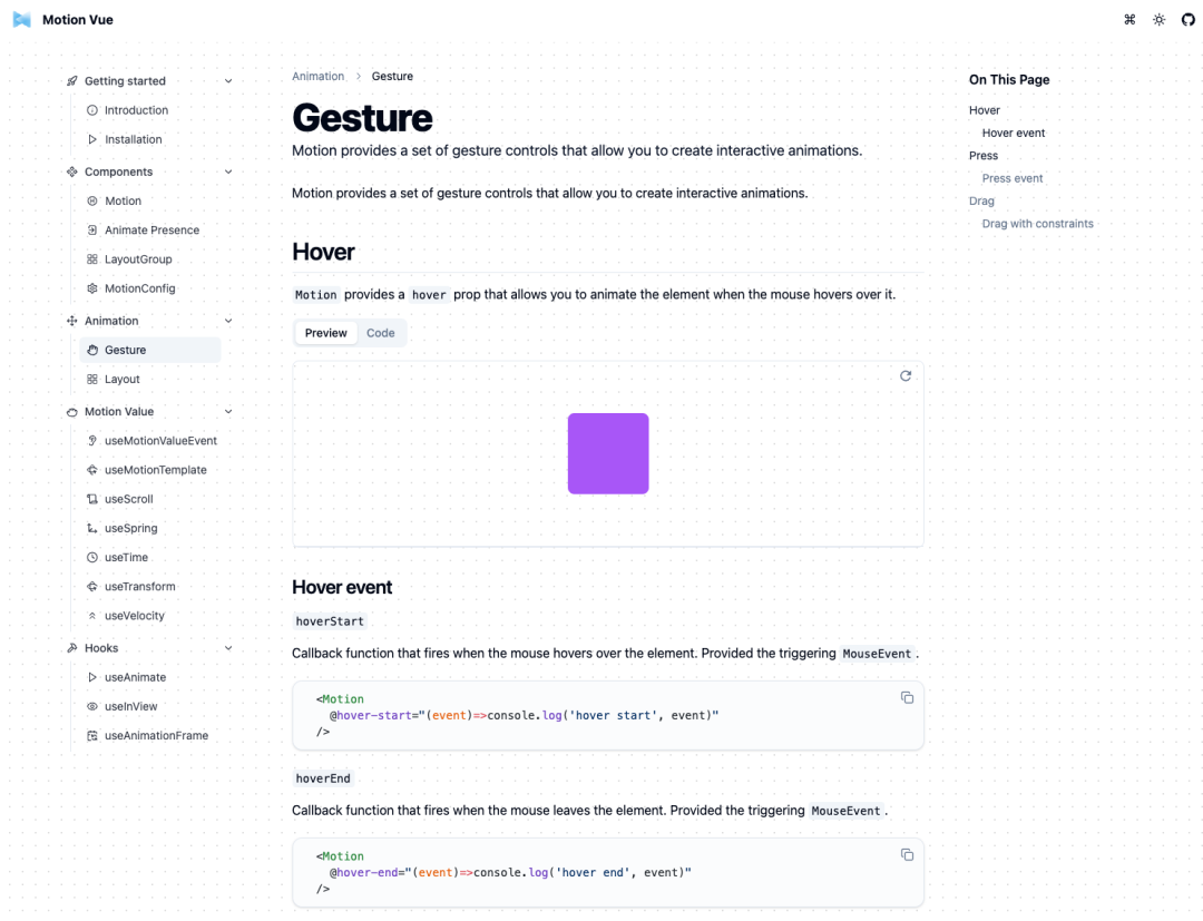 Motion Vue：尤雨溪力荐的 Vue 动画库！ - 知乎