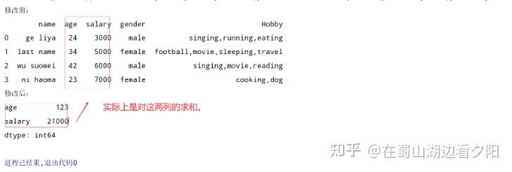 Python之Pandas的常用技能【修改数据】 - 知乎