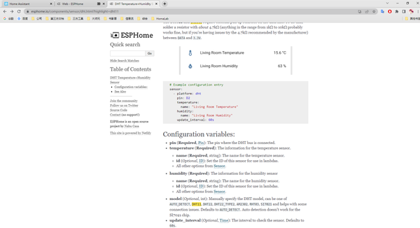 Home Assistant设置ESPHome连接ESP32+DHT11温湿度传感器 - 知乎