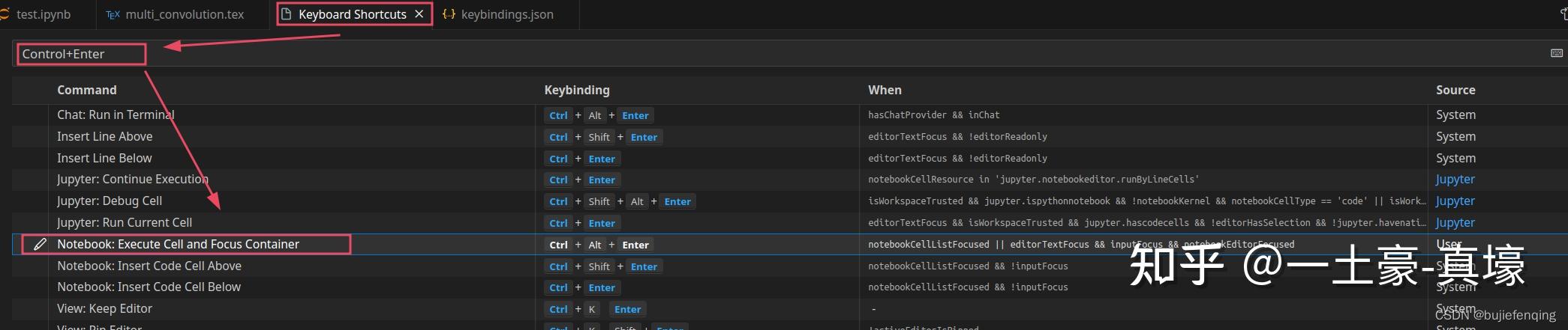 更改VS code Jupyter 插件的默认快捷键 - 知乎