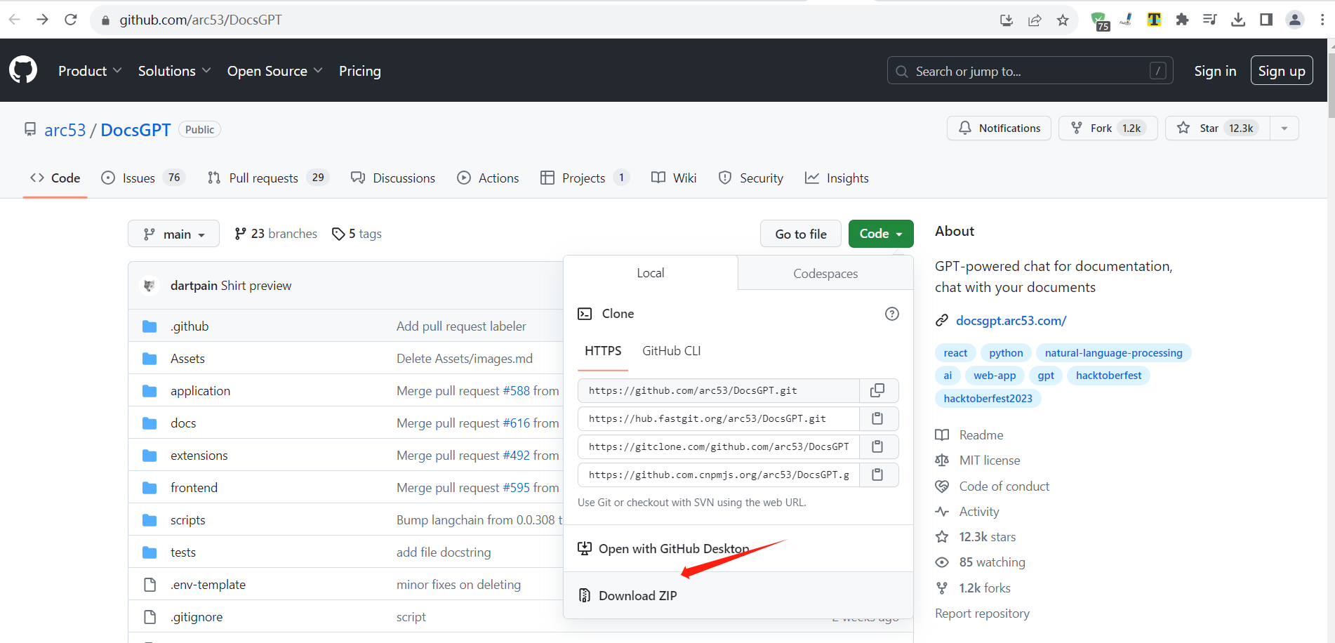 登顶Github热榜的论文神器·DocsGPT - 知乎