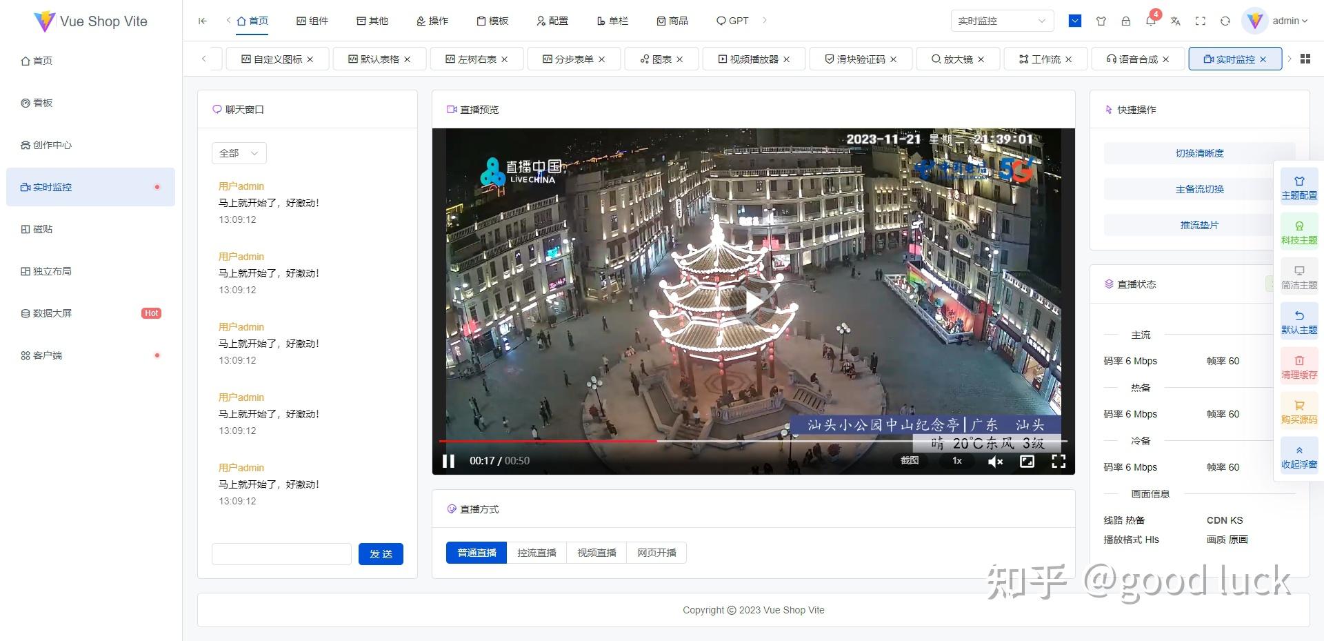 Vue Shop Vite官网、Vue Admin Plus官网、前端框架、演示地址、源码、文档 - 知乎