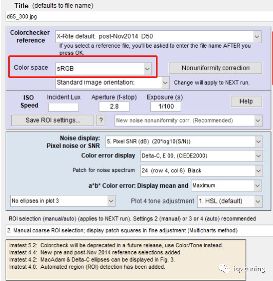 关于imatest Colorcheck模块的测试及结果分析（imatest版本 5.2.11） - 知乎