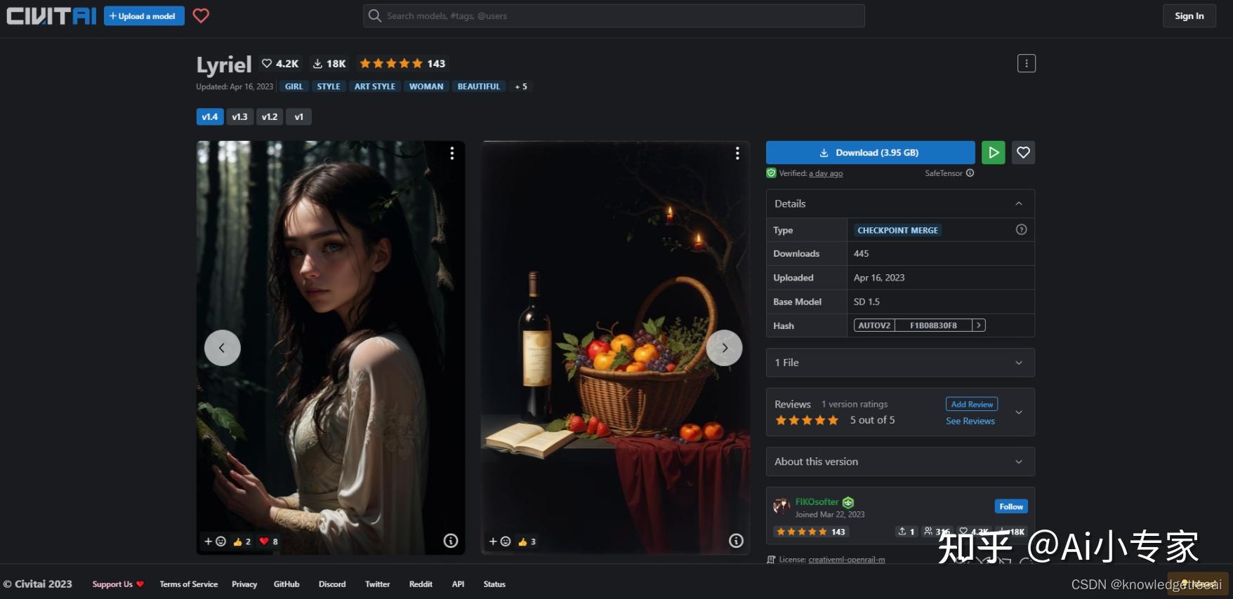 Stable diffusion模型合集（18个）免费下载 - 知乎