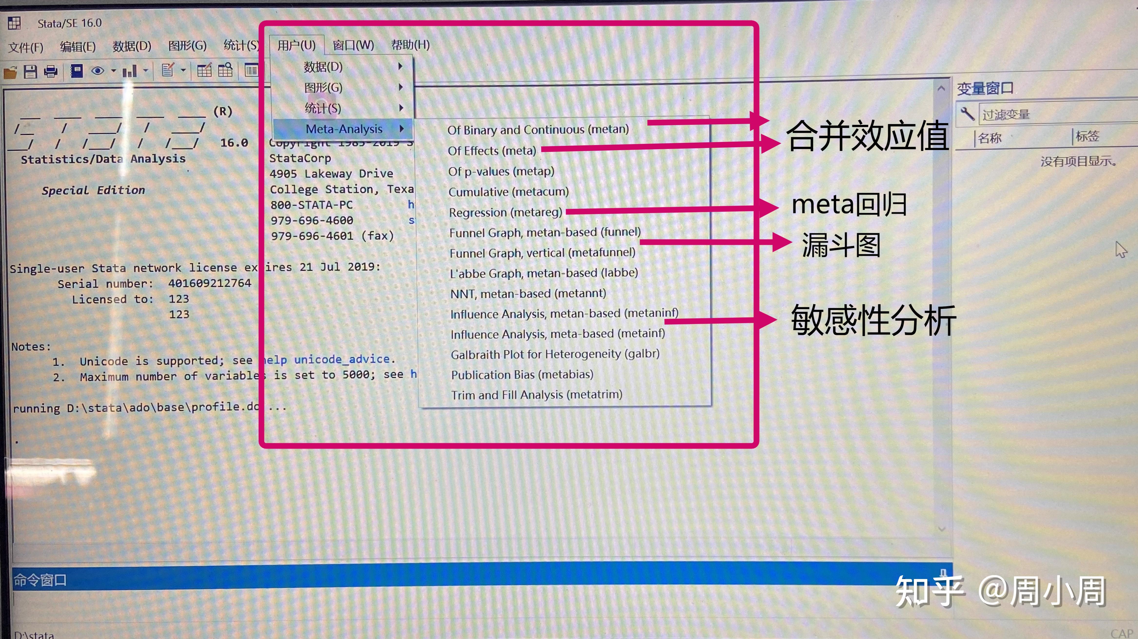 Meta分析主要内容以及stata软件操作的基本介绍及“××× unrecognized”解决办法 - 知乎