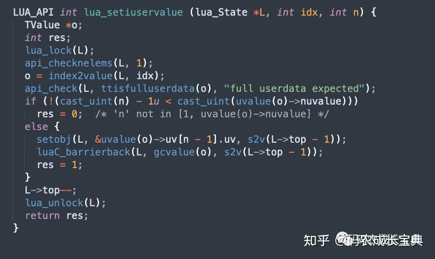 《Lua5.4 源码剖析——基本数据类型 之 UserData》 - 知乎