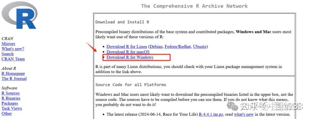 详细教程 | 手把手教你安装R语言及RTools - 知乎