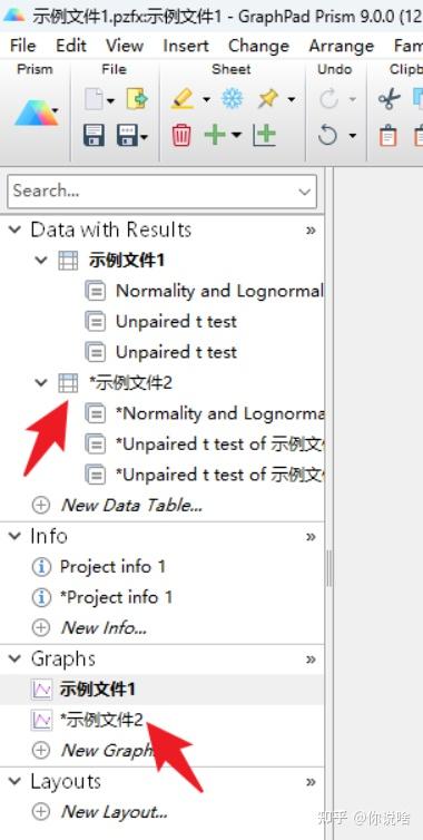 如何合并两个Graphpad文件 - 知乎
