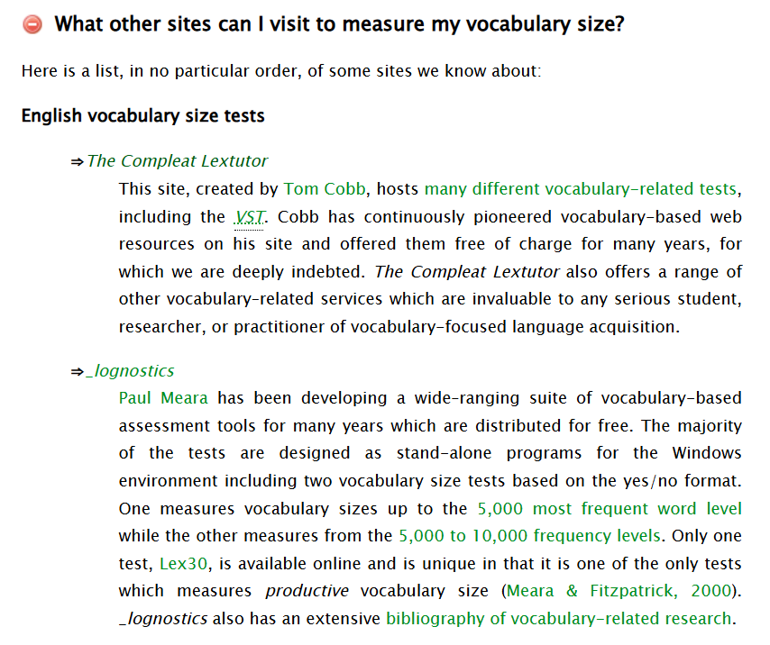How to know your English vocabulary size? 如何知道你的英语词汇量？ - 知乎