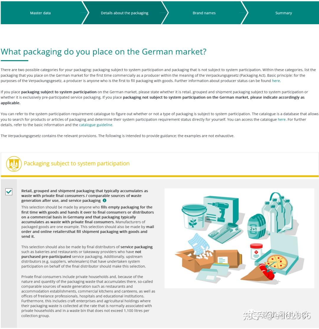 零费用自注册德国EPR包装法法国EPR包装法资质编号和申报全教程 - 知乎