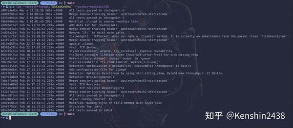 CS144 | Winter 2024, Lab 0~7 记录（已开源） - 知乎