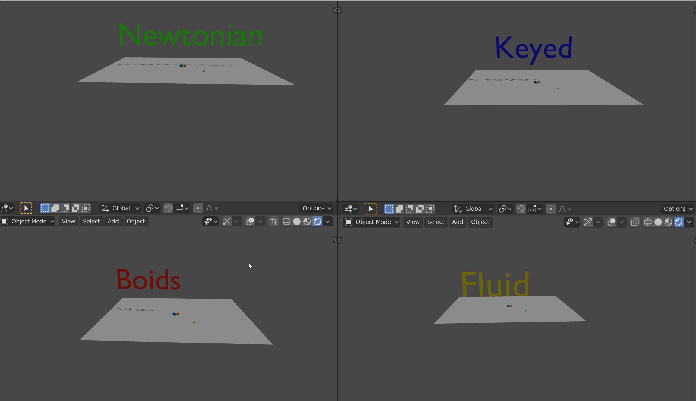 【Blender】物理模拟之13种力场 Force Field + 粒子系统 【基础入门】 - 知乎