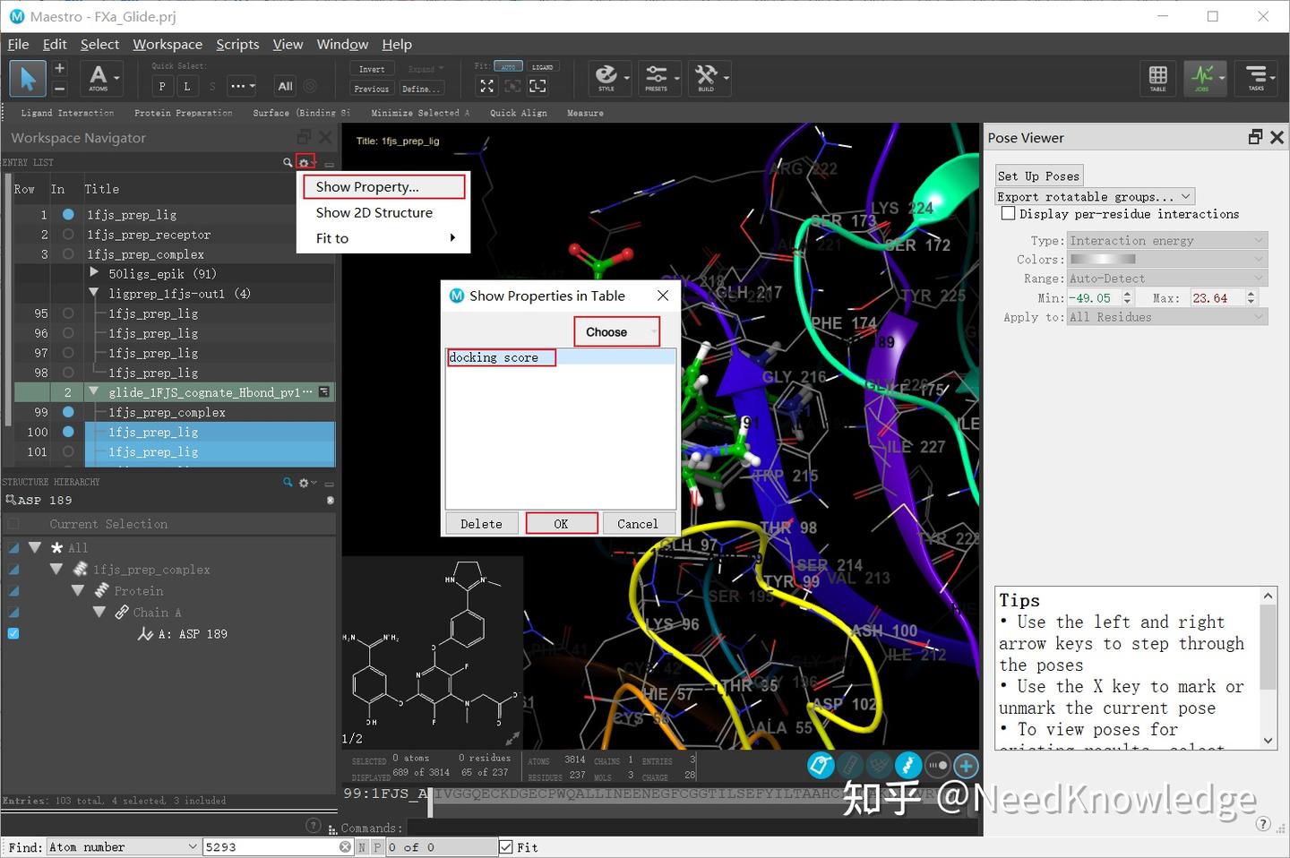 Schrödinger教程 | Structure-Based Virtual Screening Using Glide - 知乎