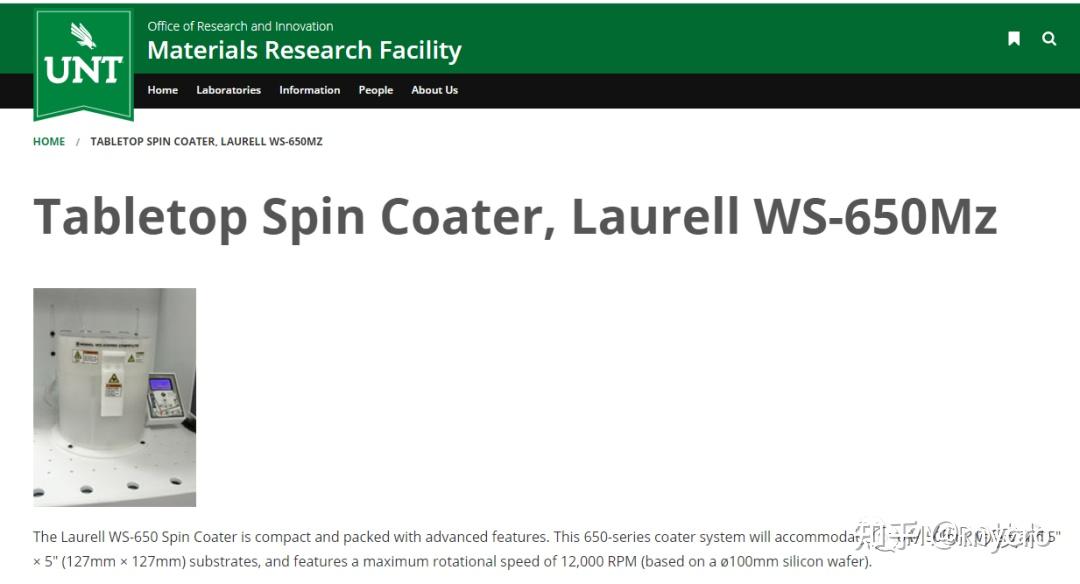 您可以在全球任何一个著名的实验室找到我—WS-650系列匀胶机! - 知乎