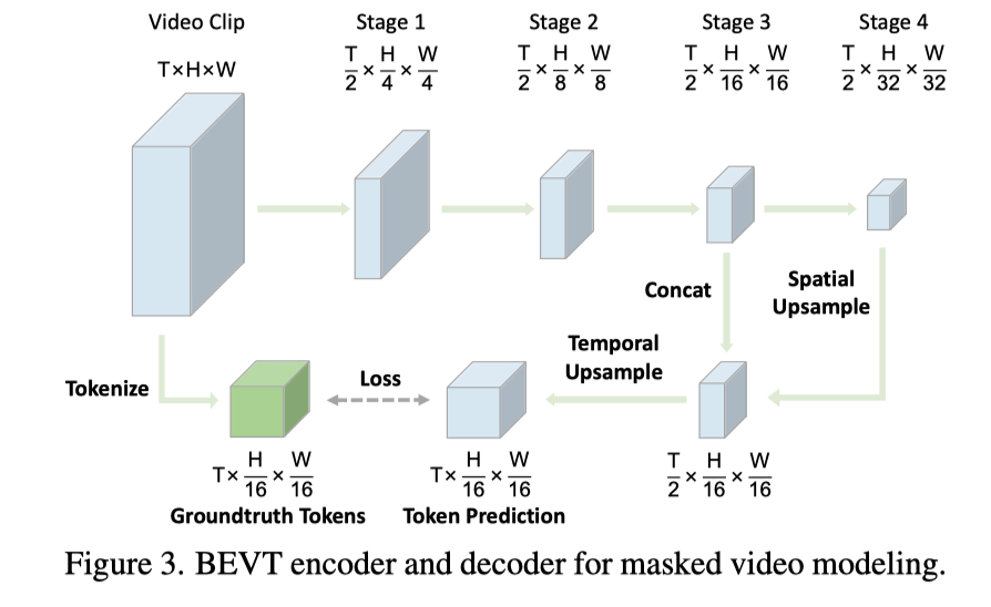 CVPR2022《BEVT》Mask Modeling在视频任务中也有效？复旦&微软提出Video版本BERT，在多个视频数据集上SOTA！ - 知乎