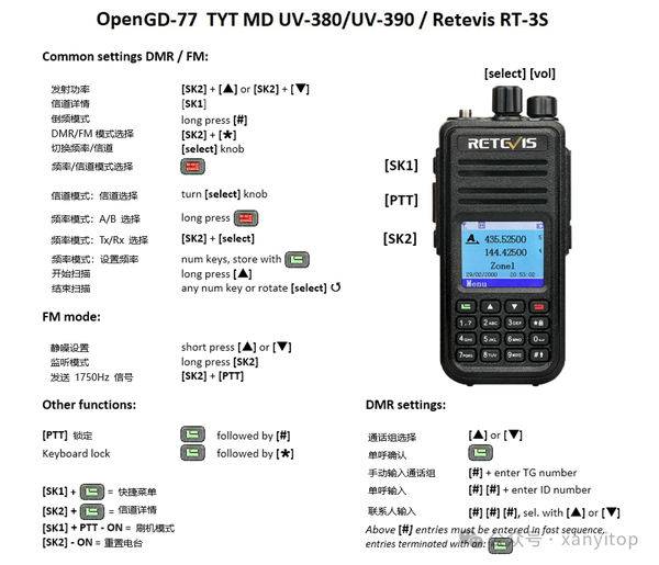[收藏] OpenGD77 超详细用户指南 - 知乎